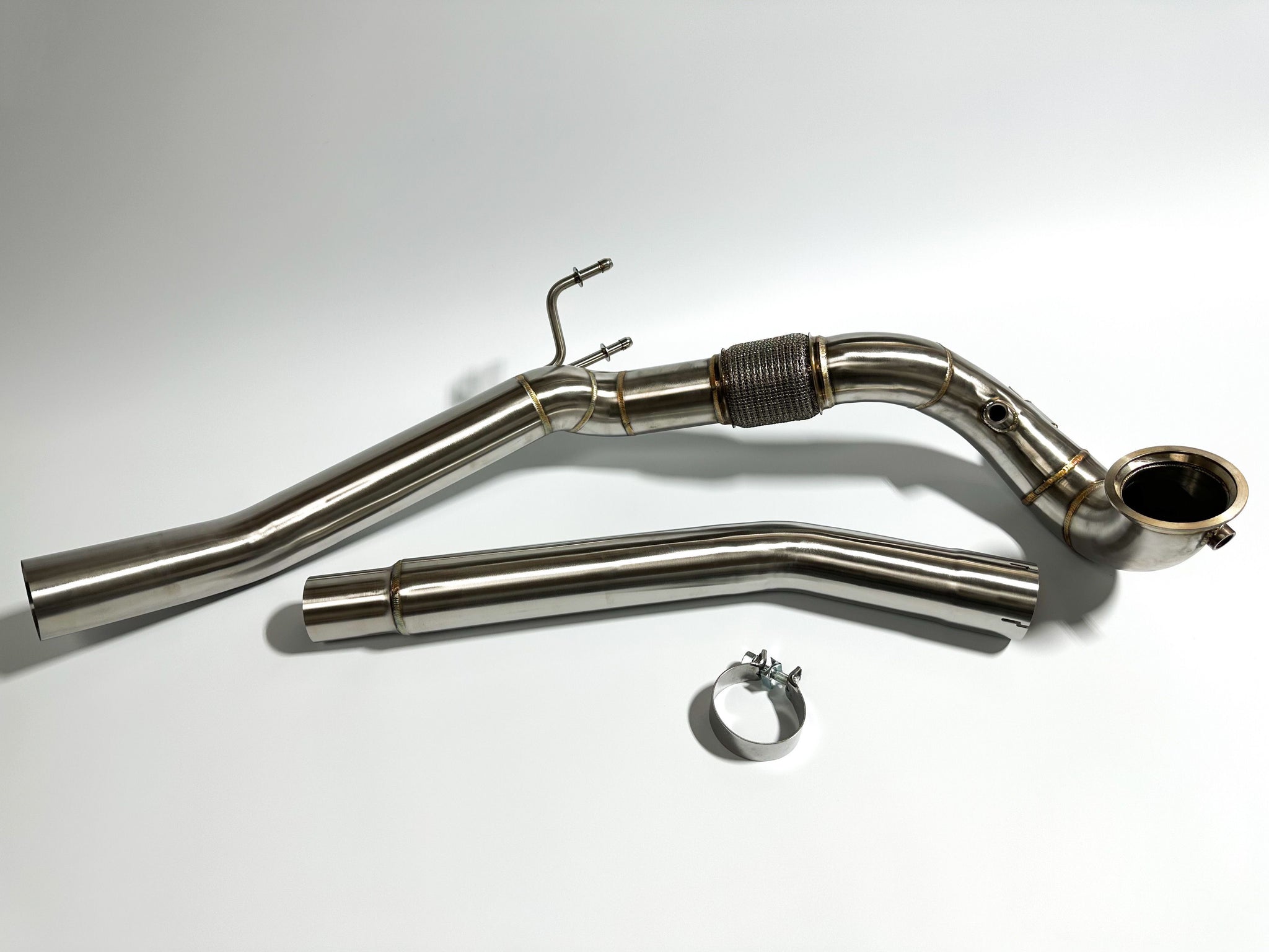 Volkswagen MK8 Golf R Decat Downpipe | MTC Motorsport